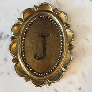 Anthropologie | Accents | Anthropologie Louisa Monogram Gallery Wall ...